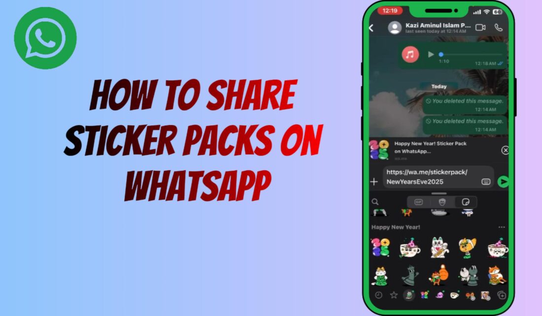 How to Share Sticker Packs on WhatsApp - Tizaw